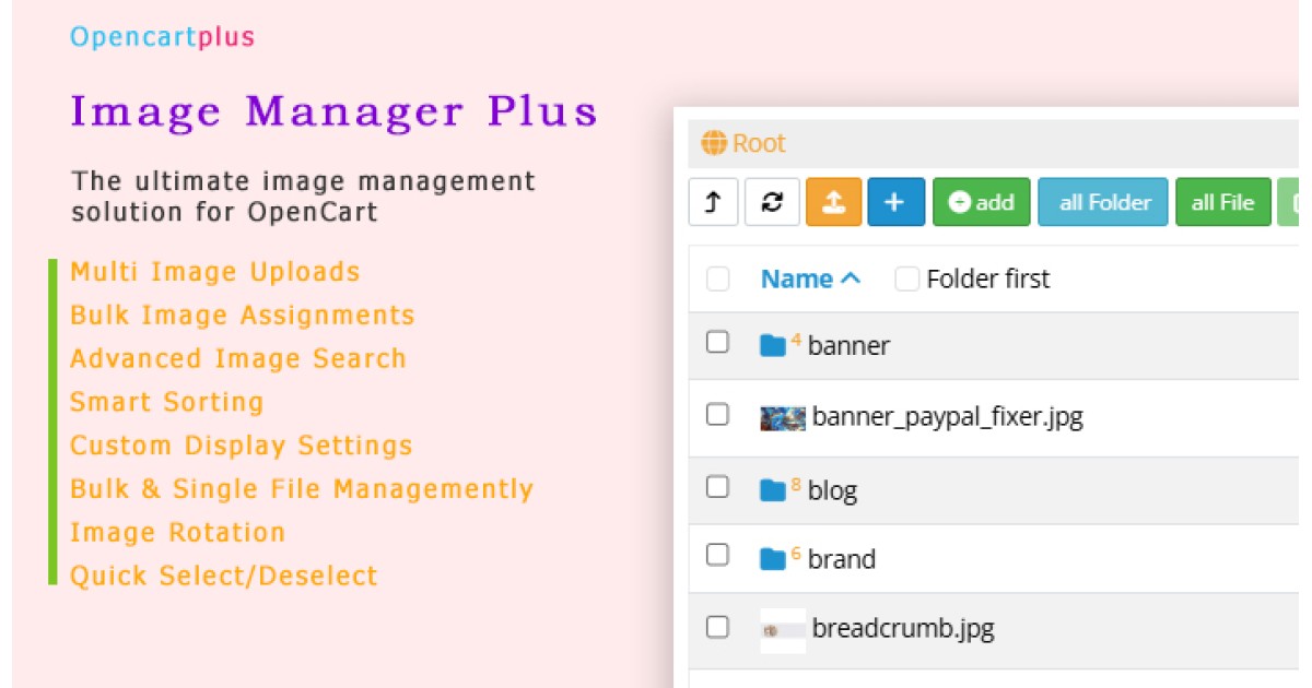 The Ultimate Image Management Solution for Opencart