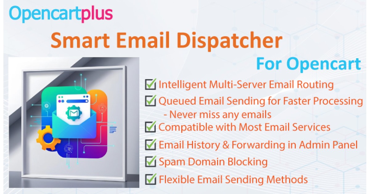 Smart Email Dispatcher - OpenCart Email Management